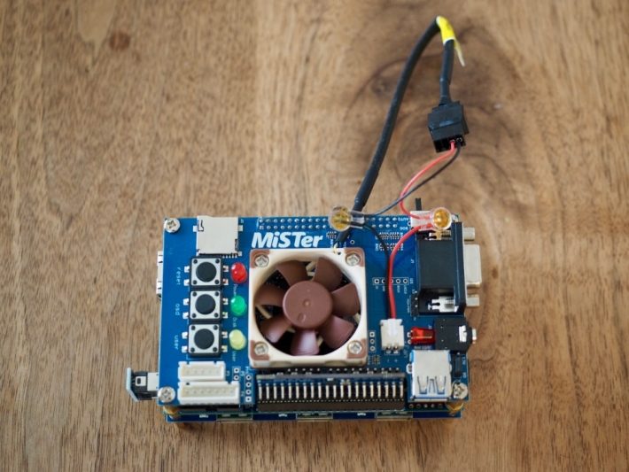 「MiSTer FPGA」にNoctuaの静音ファンを取り付けてみました | sheonite.net